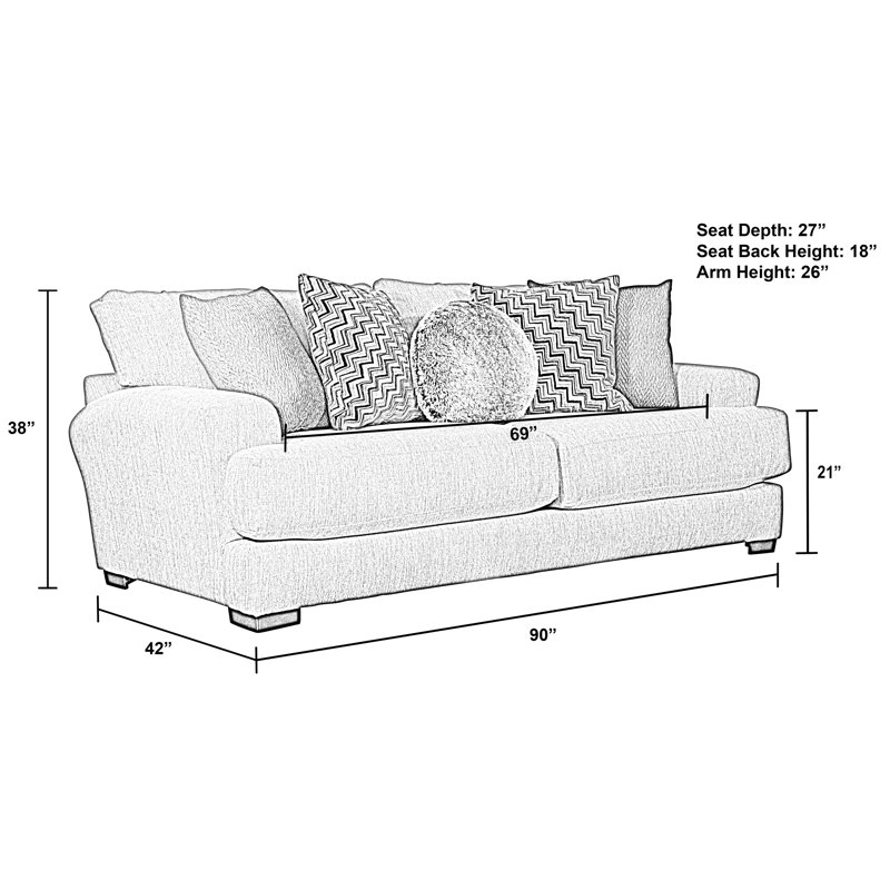 Red Barrel Studio® Sebbi 2 Piece Living Room Set | Wayfair