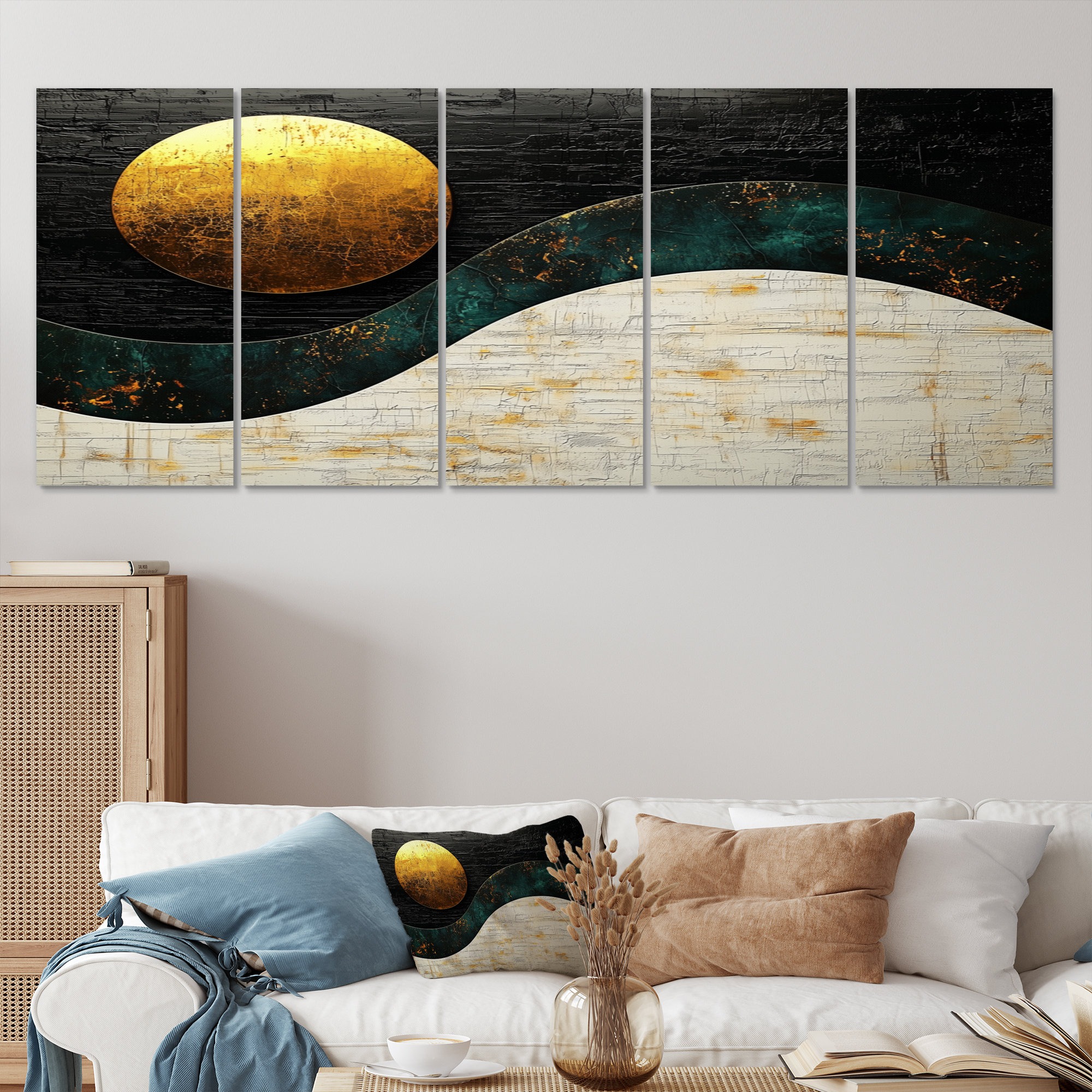 Red Barrel Studio® Black Moon Boundlss Reverie IV - And Wall Art - Modern Wall Art Set | Wayfair