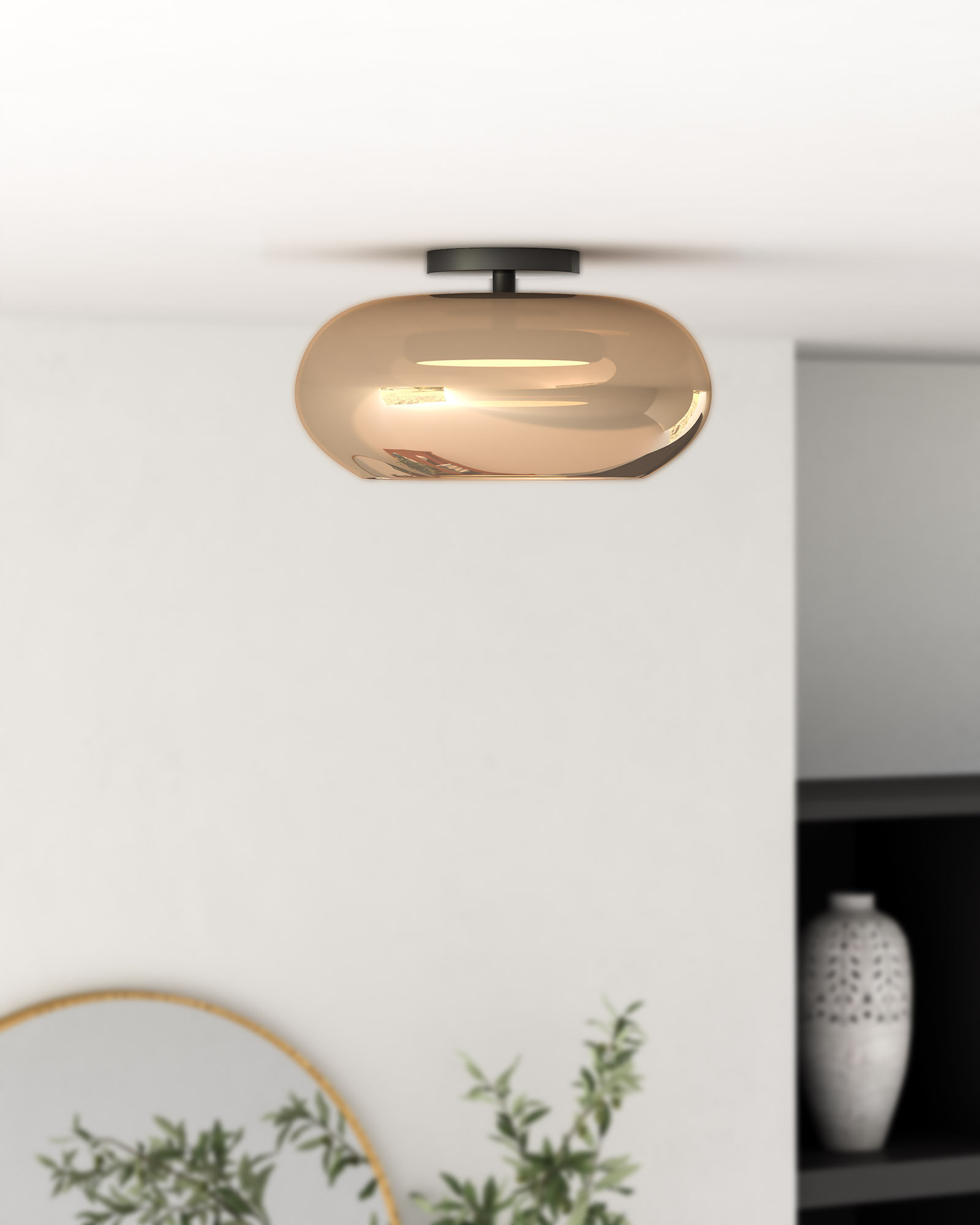 Kuzco Lighting Trinity LED Semi Flush Mount "& Reviews" - Wayfair Canada