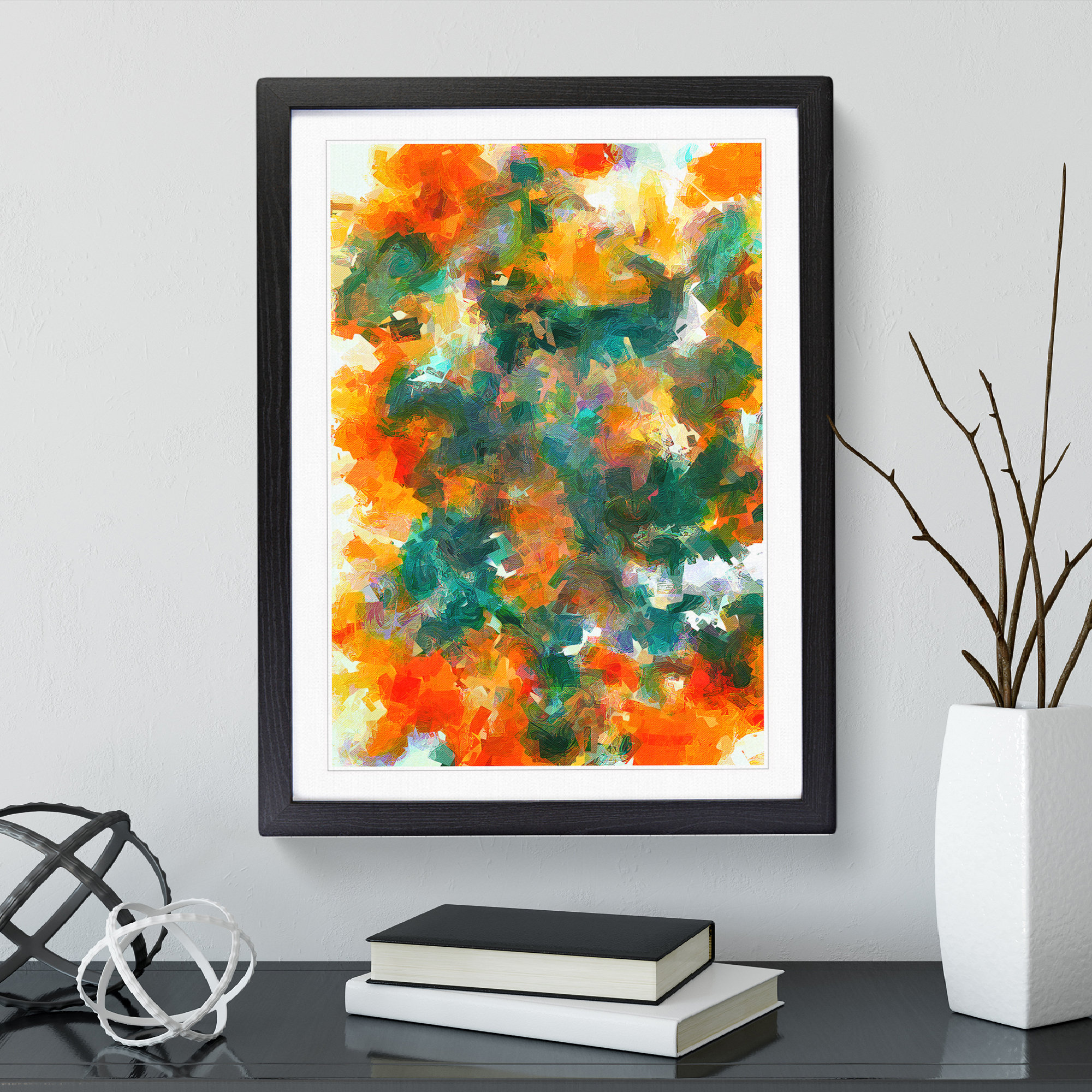 Metro Lane Hero of the Stars Abstract - Picture Frame Painting | Wayfair.ie
