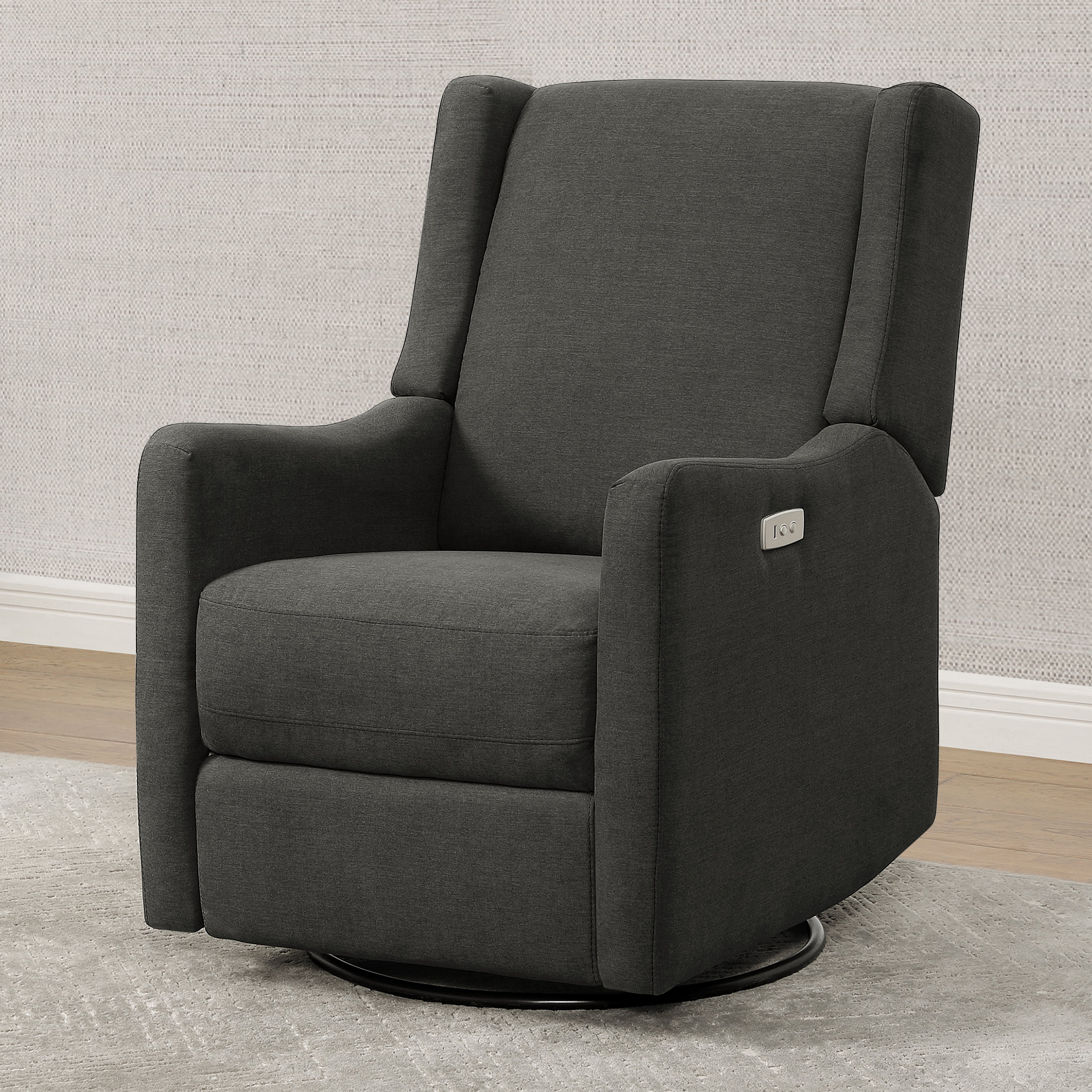 Delta Children Mercer Electronic Power Recliner and Swivel Glider with ...