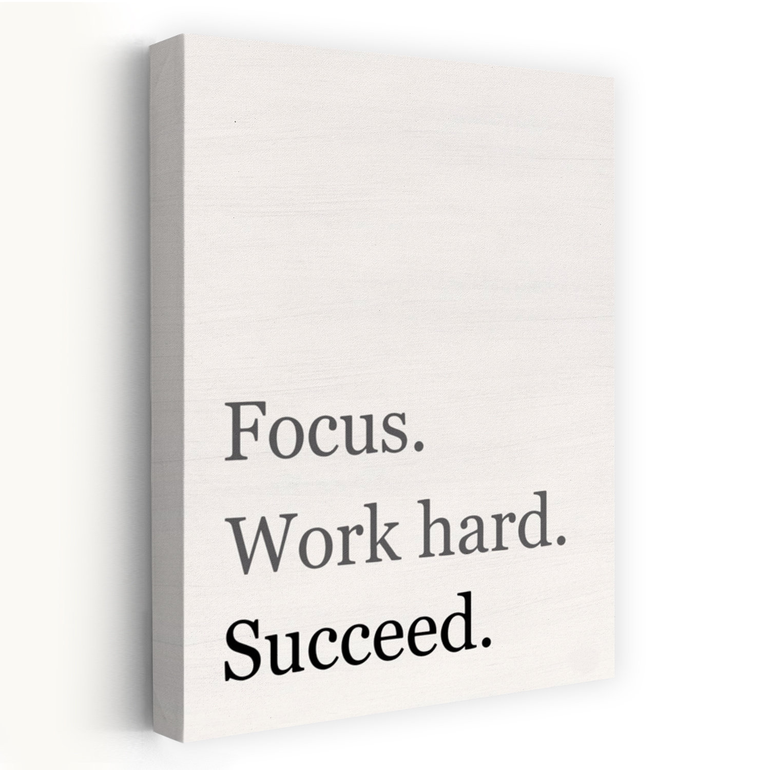 Ophelia & Co. Focus Work Hard Succeed Abstract Contemporary Art ...