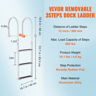 VEVOR Aluminum Steps & Ladders | Wayfair