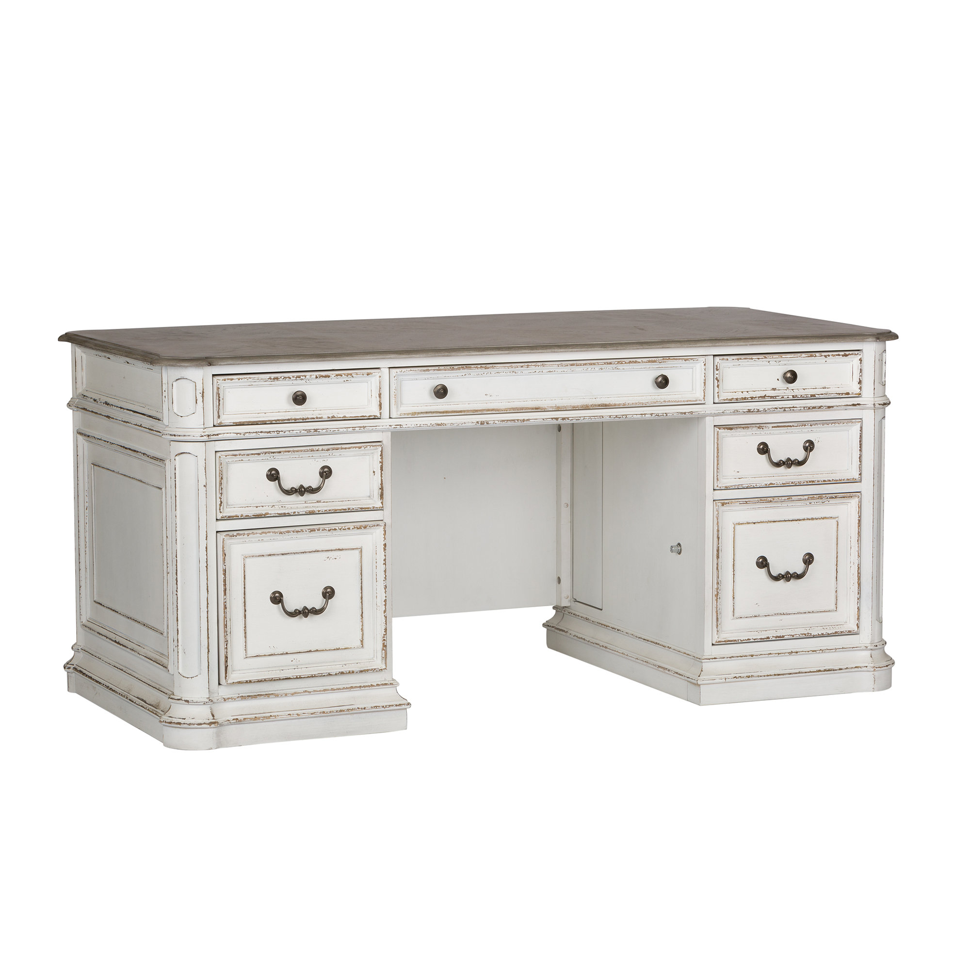 Laurel Foundry Modern Farmhouse Colchester Executive Desk & Reviews ...