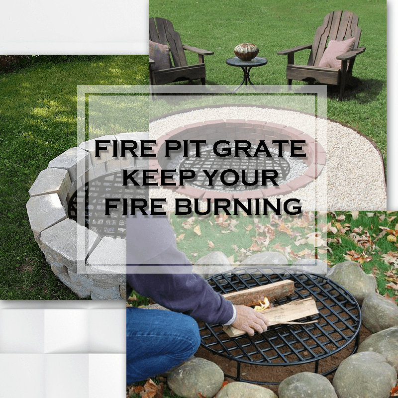 Simond Store Round Fire Pit Log Grate | Wayfair
