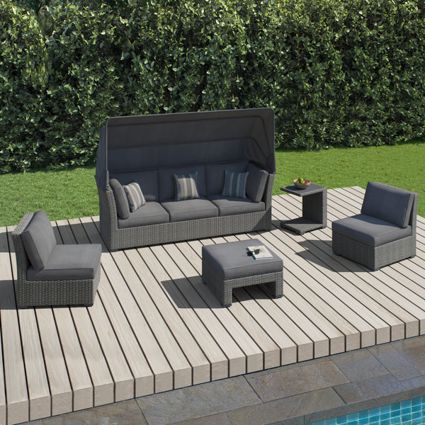 Rosecliff Heights Long Island 5-piece Multi Configuration Daybed In ...