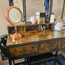 Mercury Row Hans Dressing Table Set with Mirror & Reviews | Wayfair.co.uk