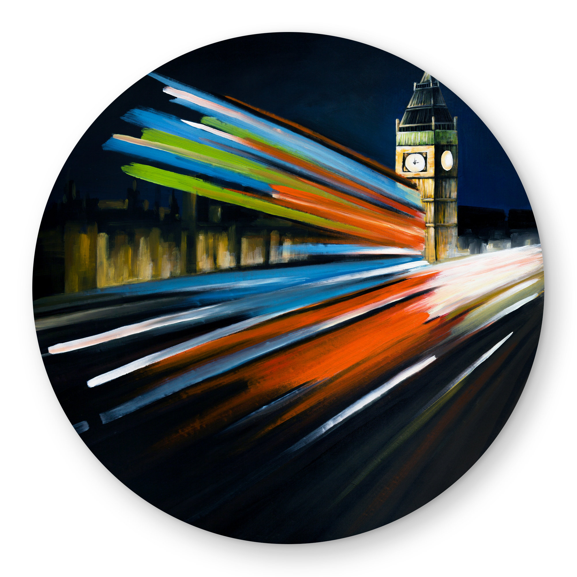 Begin Edition International Inc. London Bus with Long Exposure - Places ...