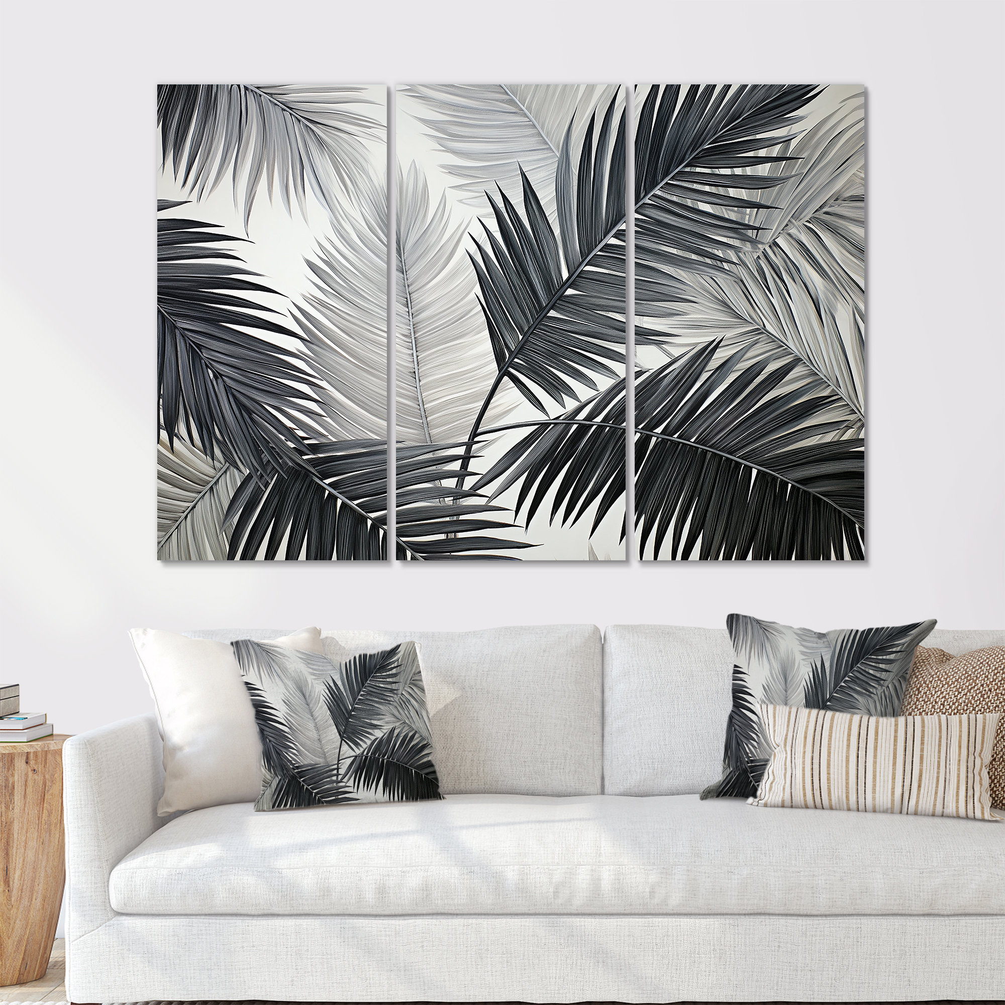 Bay Isle Home™ Minimalism Tropical Tranquility Palm Trees - Palms ...