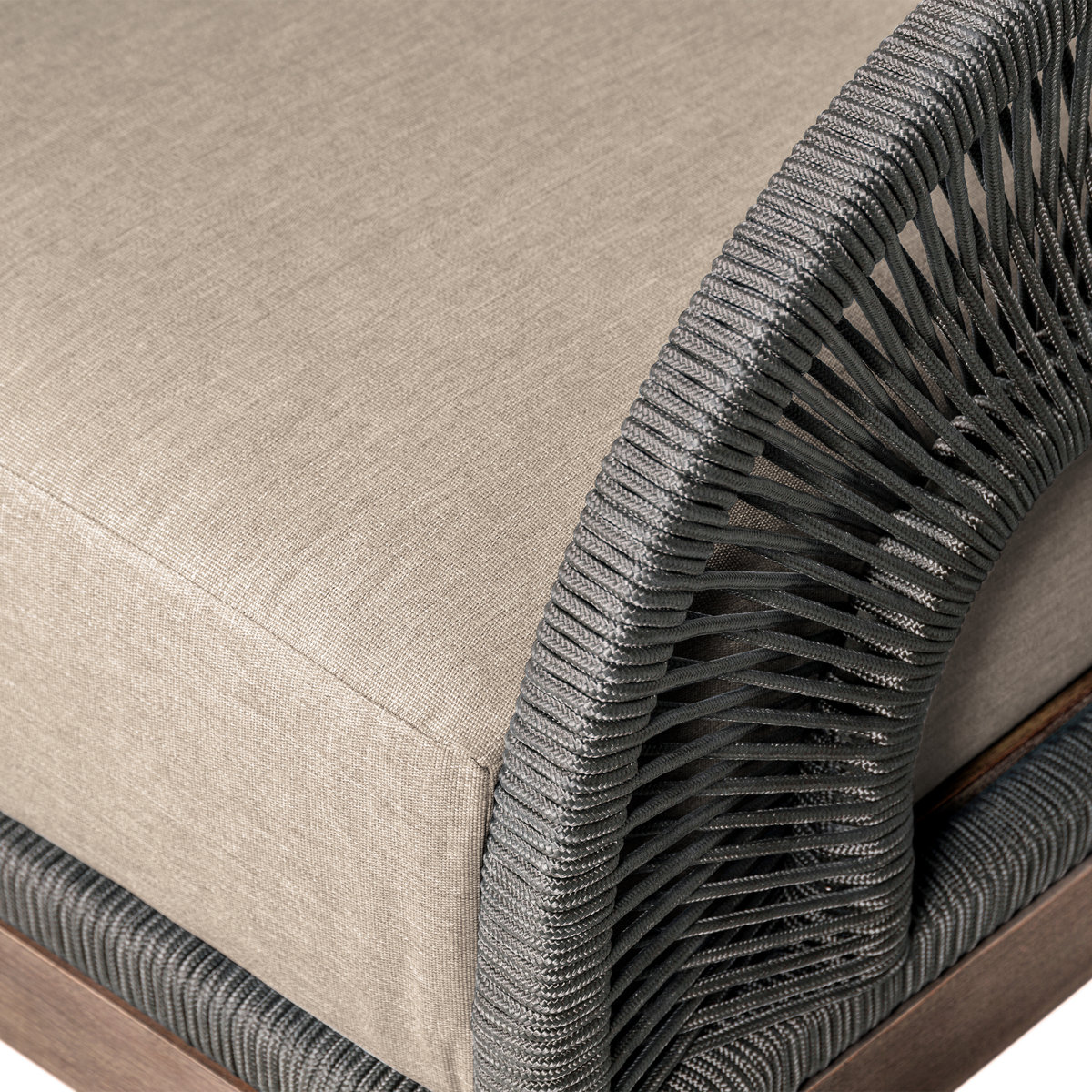 Joss & Main Hareton Patio 4 Piece Conversation Set in Eucalyptus Wood ...