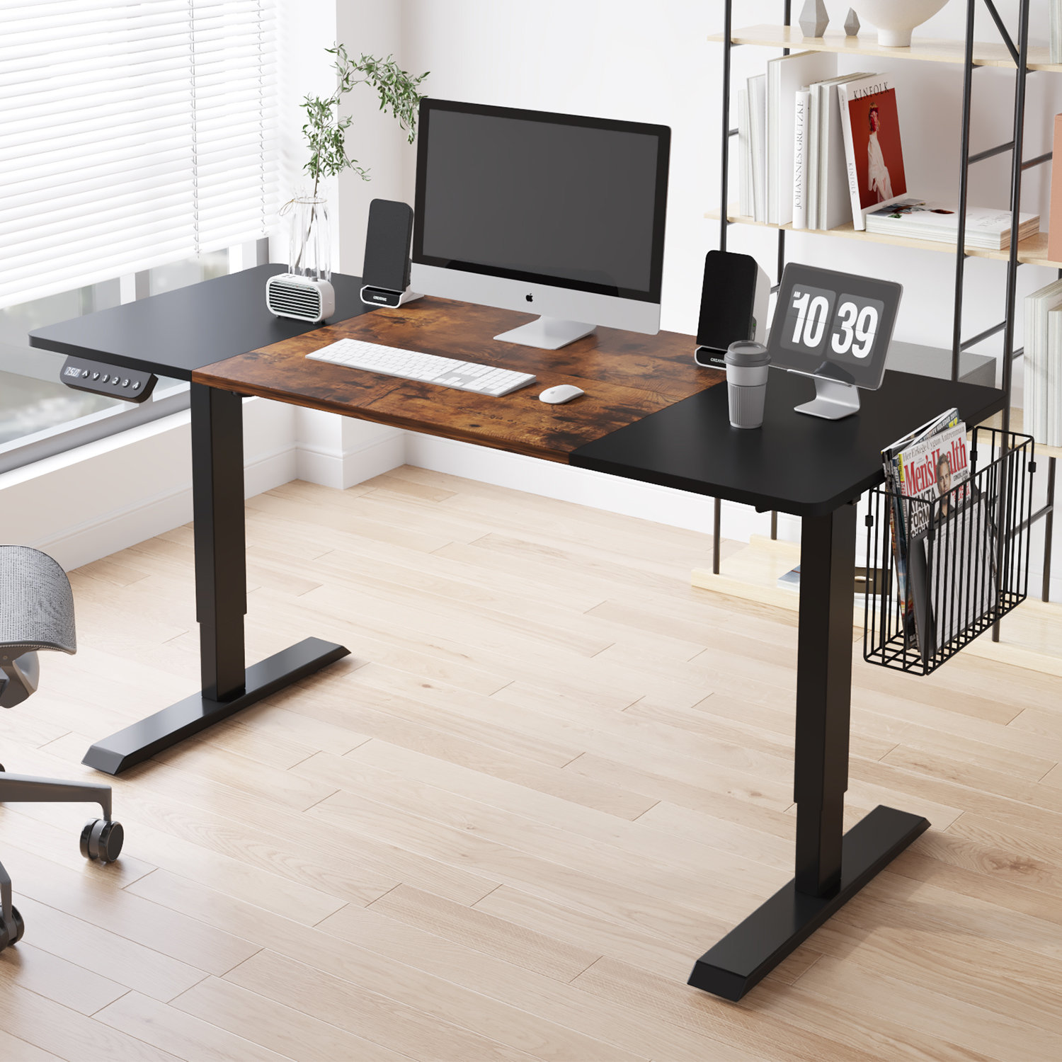 17 Stories Maryanna Height Adjustable Standing Desk Converter | Wayfair