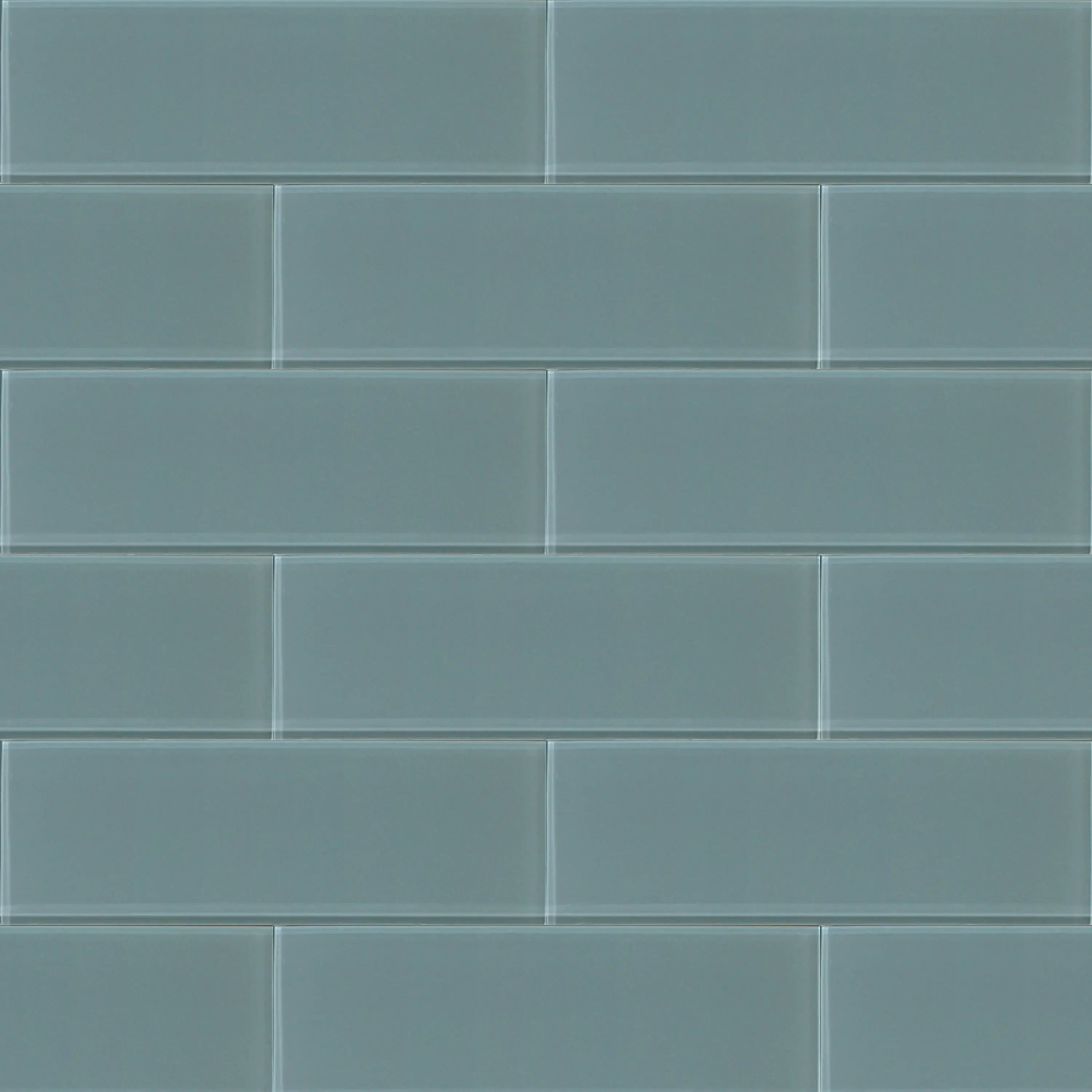 Tile & Top Azure Block 4-In X 12-In Glass Wall Tile(0.33-Sq. Ft/ Piece ...