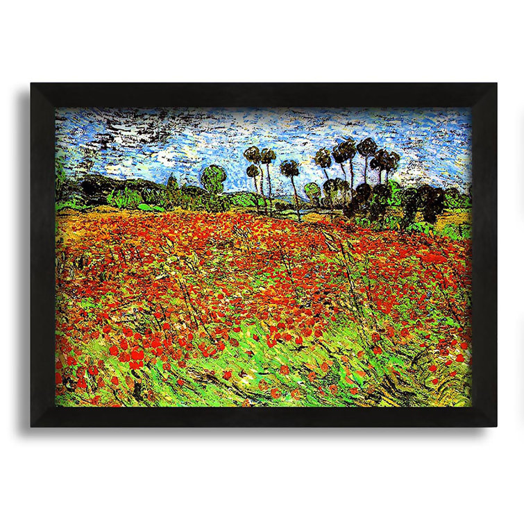 ClassicLiving Poppy Fields by Vincent Van Gogh - Single Picture Frame ...