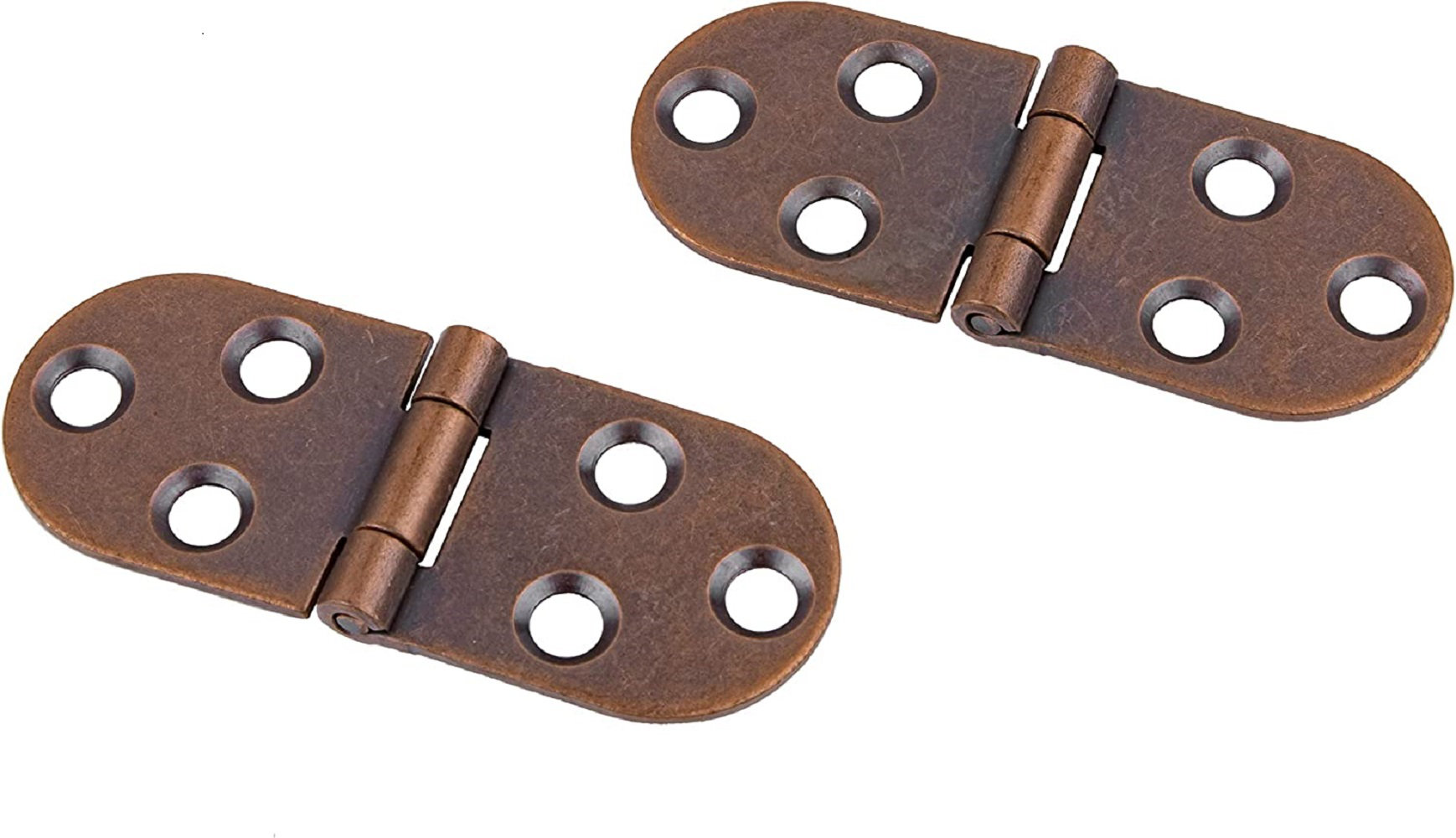 UNIQANTIQ HARDWARE SUPPLY Rounded Antique Copper Sewing Machine Hinge ...