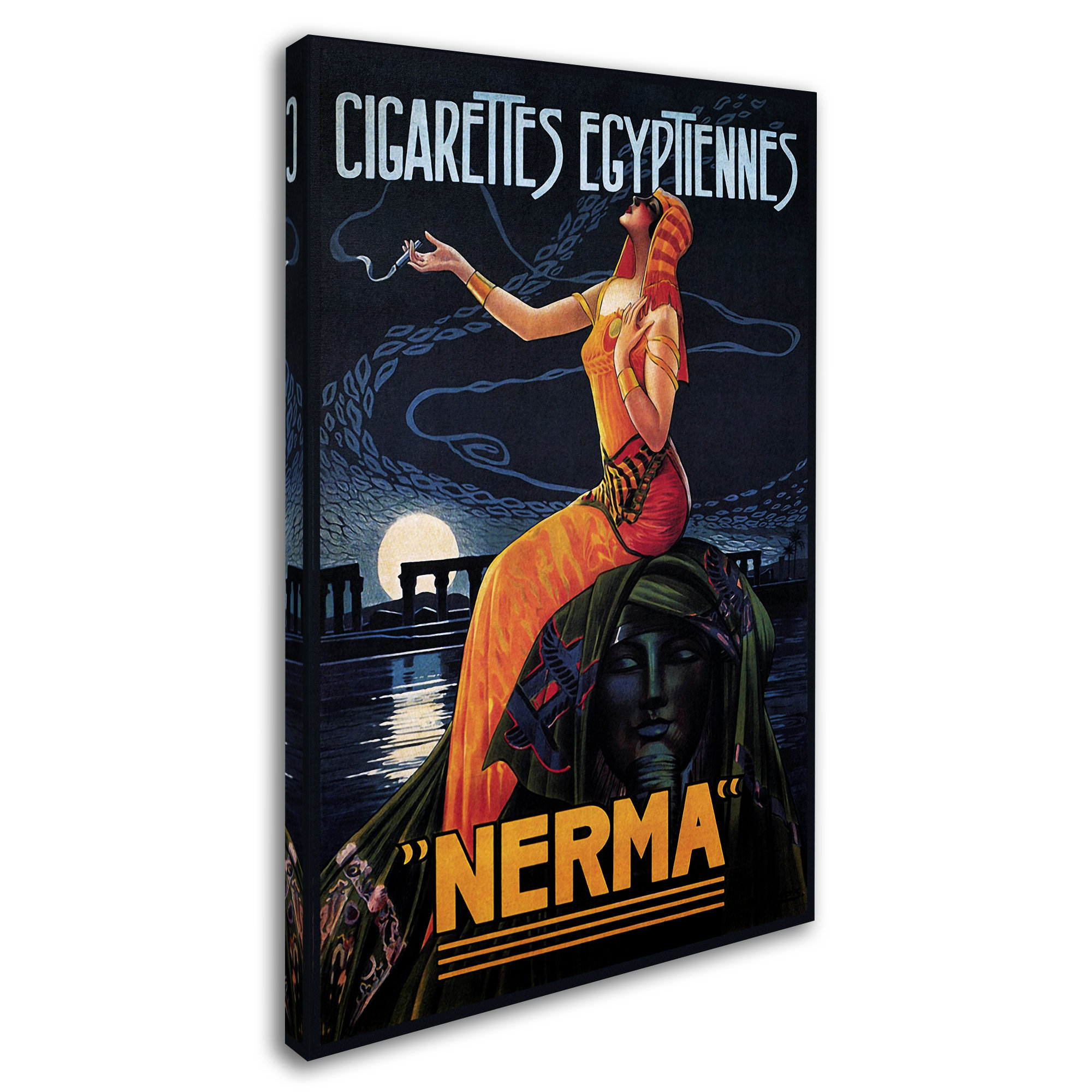 Trademark Fine Art 'Ads 261' Graphic Art Print on Wrapped Canvas | Wayfair