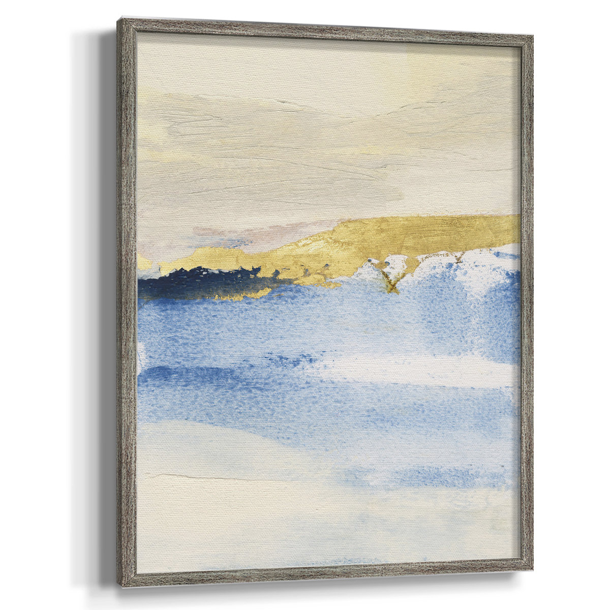 Brayden Studio® Pampa I Framed Print - Solid Wood | Wayfair