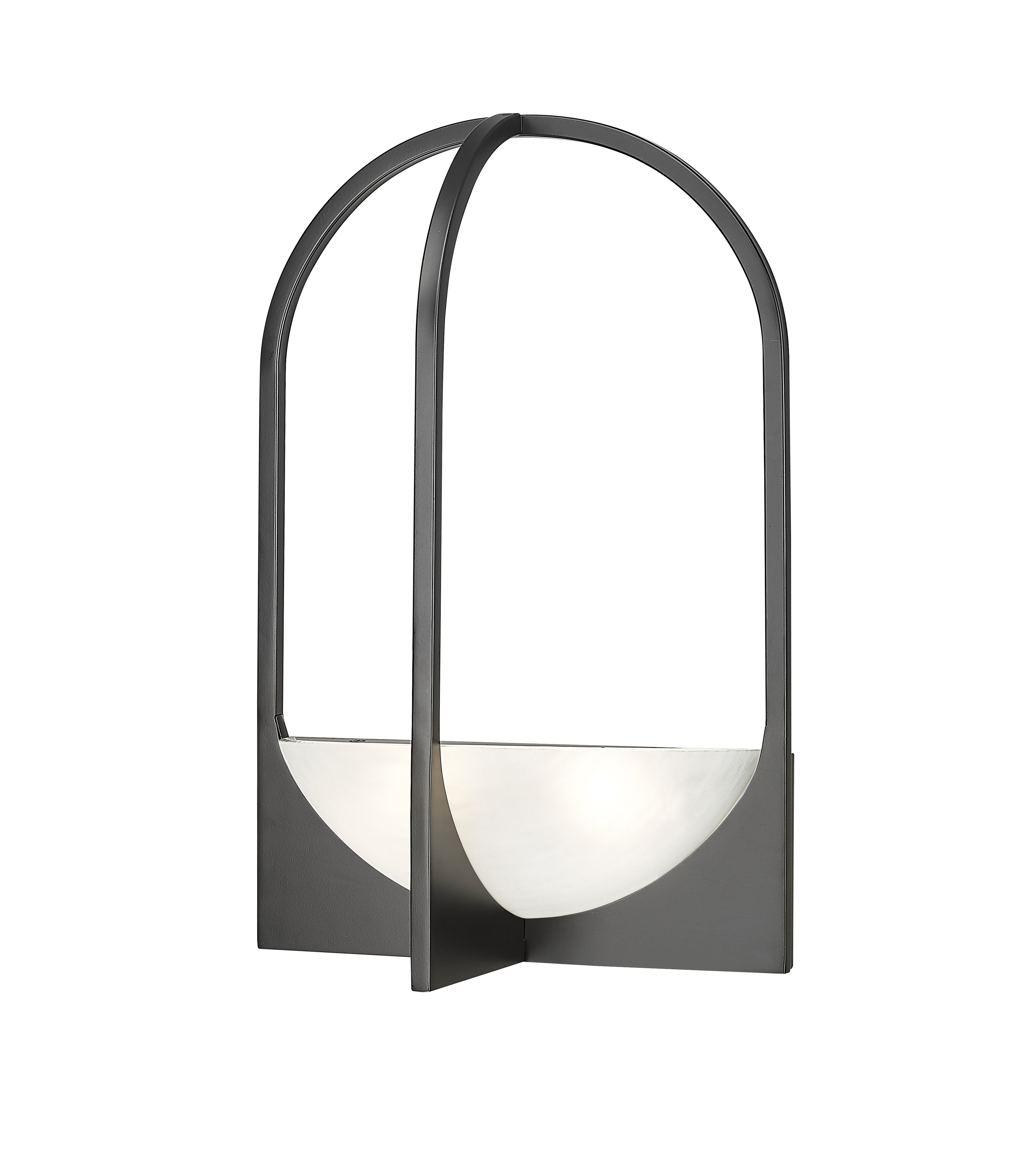 Ivy Bronx Hoyet Steel Half Moon | Wayfair
