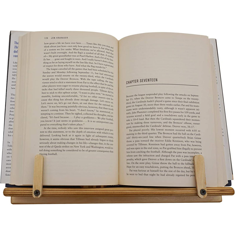 KR Ideas Inc. Wall Mount Book Holder | Wayfair