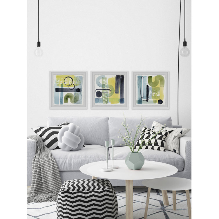 Brayden Studio® Pinball Tunnels Framed On Paper 3 Pieces Set | Wayfair