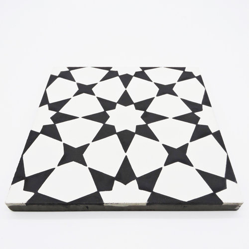 Moroccan Mosaic Tile House Medina 8" x 8" Cement Patterned Wall & Floor ...