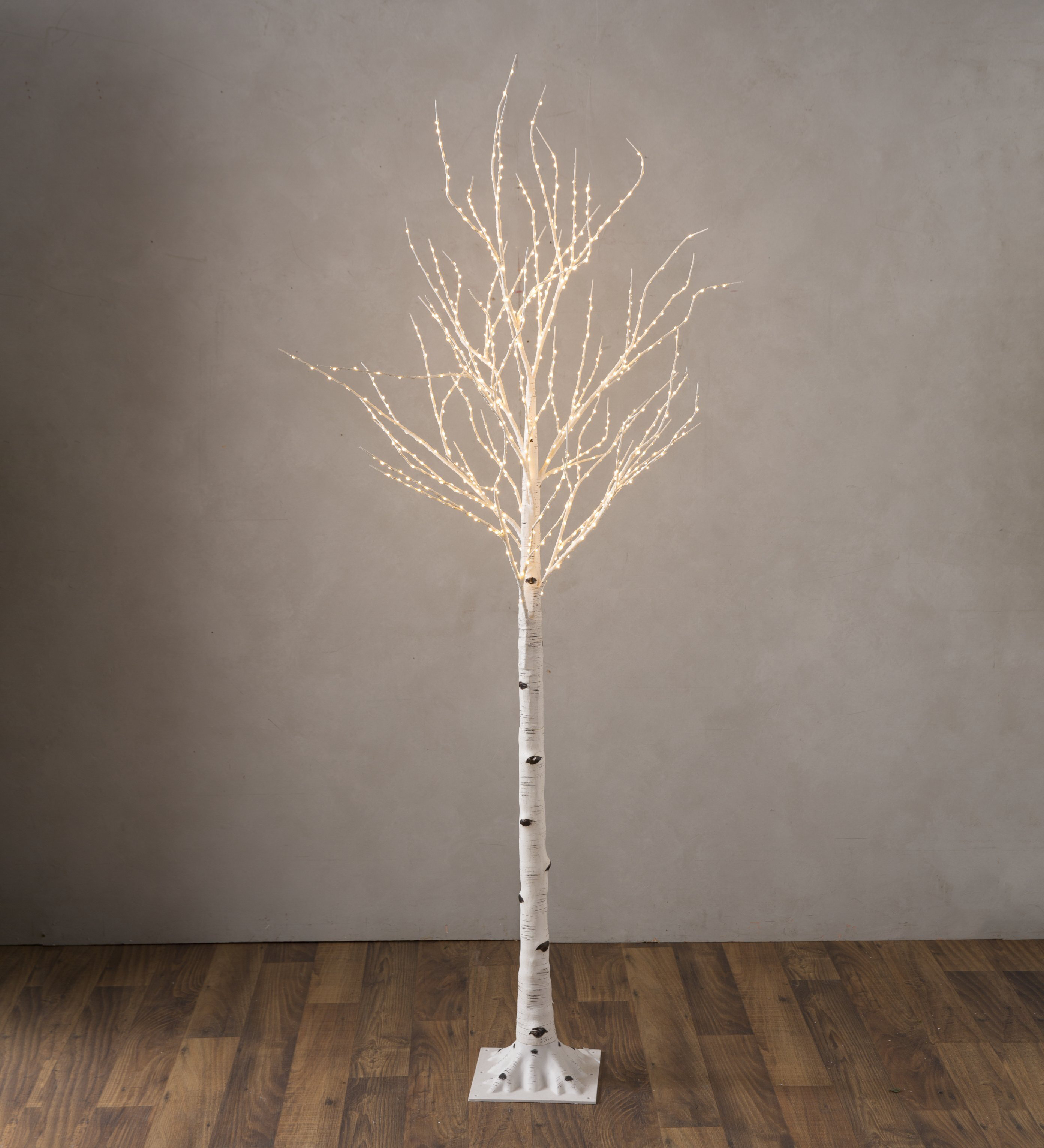 Primrue Birch Tree With 750 Micro Lights, 7'H - Wayfair Canada