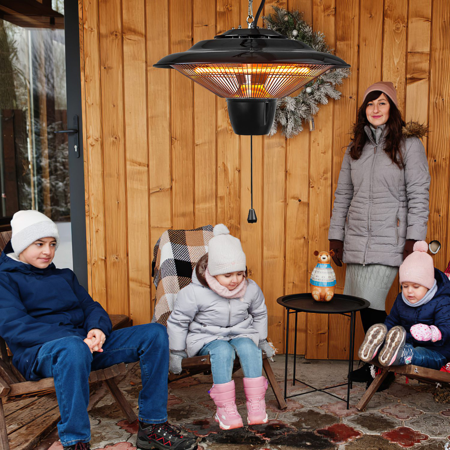 iMounTEK 1500W Outdoor Hanging Patio Heater | Wayfair