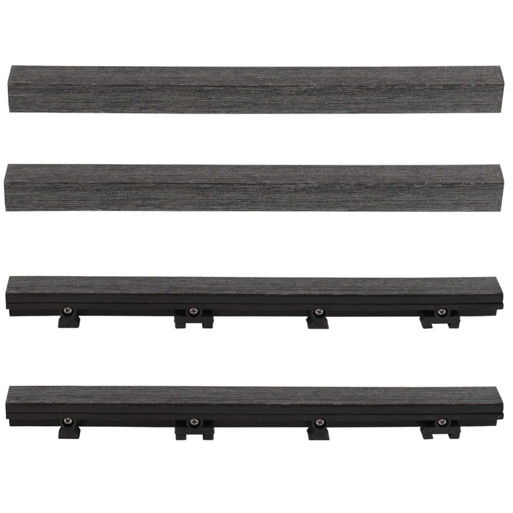 NewTechWood 12" x 1" Composite Interlocking Deck Side Trim & Reviews ...