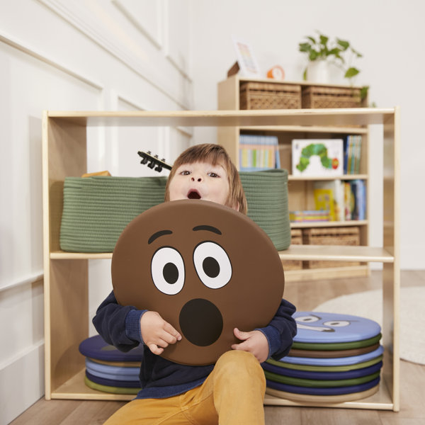 ECR4Kids SoftZone Emotion Pads with Mirror, Trilingual, Expression ...