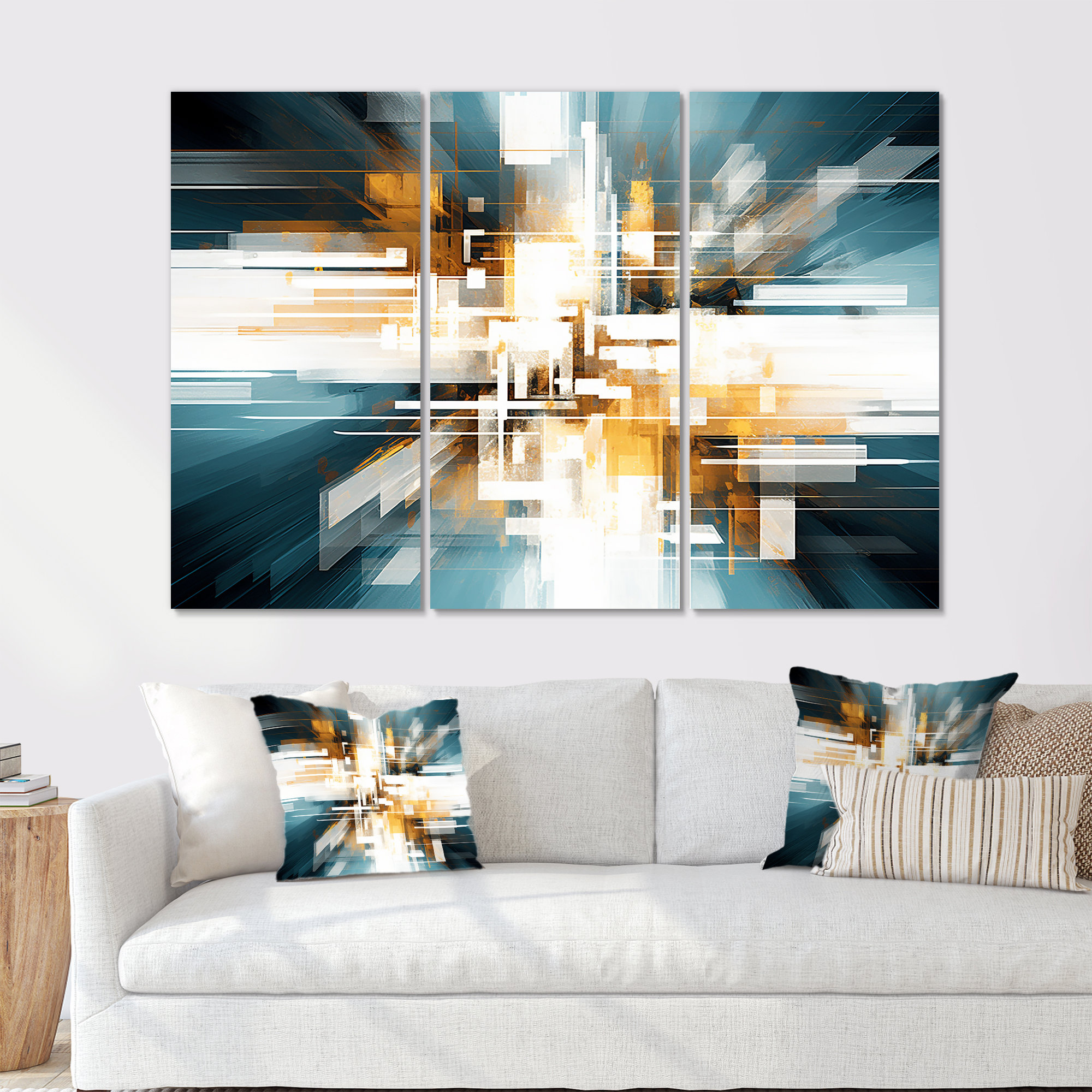Ivy Bronx Portal Future Dimensions - Abstract Collages Wall Art Living ...