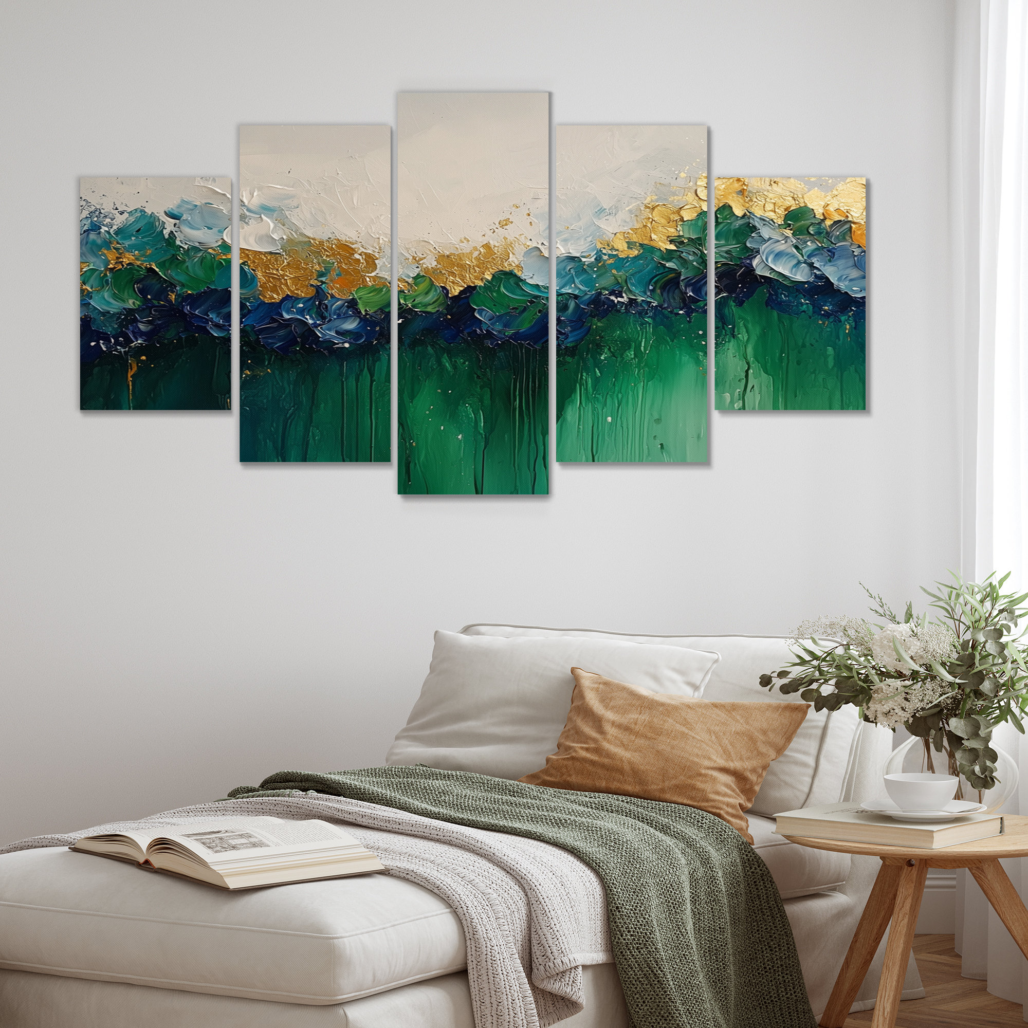 Mercer41 Neo Expressionism Of Rhythic Drizzle Flowers III ...