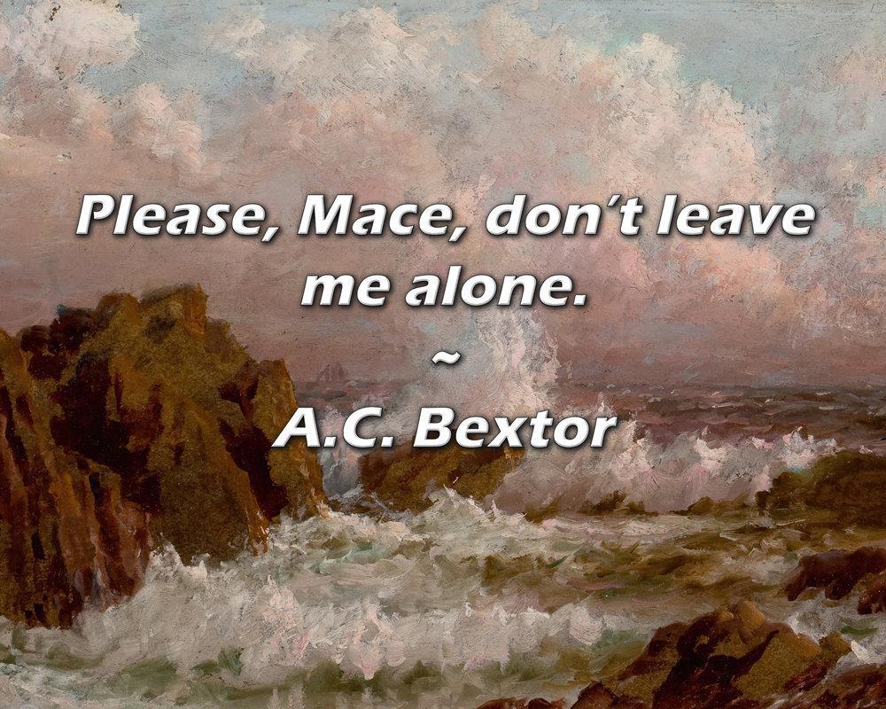 Trinx A.C. Bextor Quote: Please, Mace, don’t leave me alone. - Wayfair ...