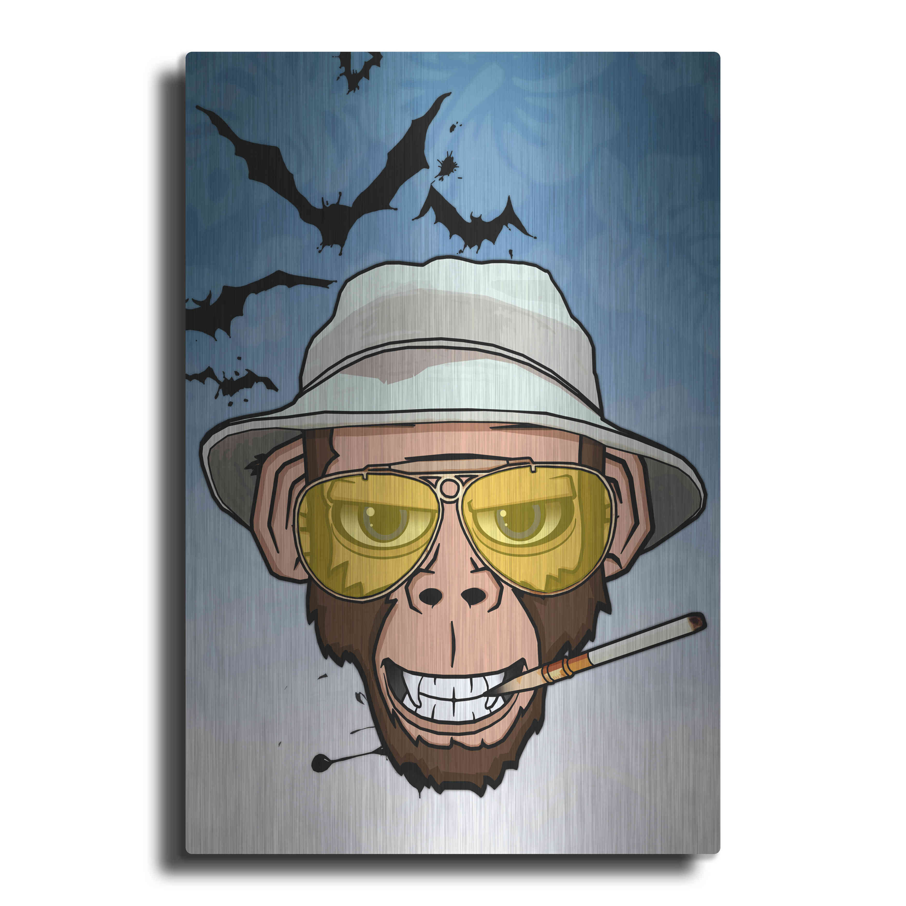 Trinx Monkey Business in Las Vegas by Nathan Larson - Unframed Print on ...