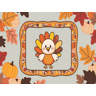 The Holiday Aisle® Washable Thanksgiving Fall Season Holiday Rug | Wayfair