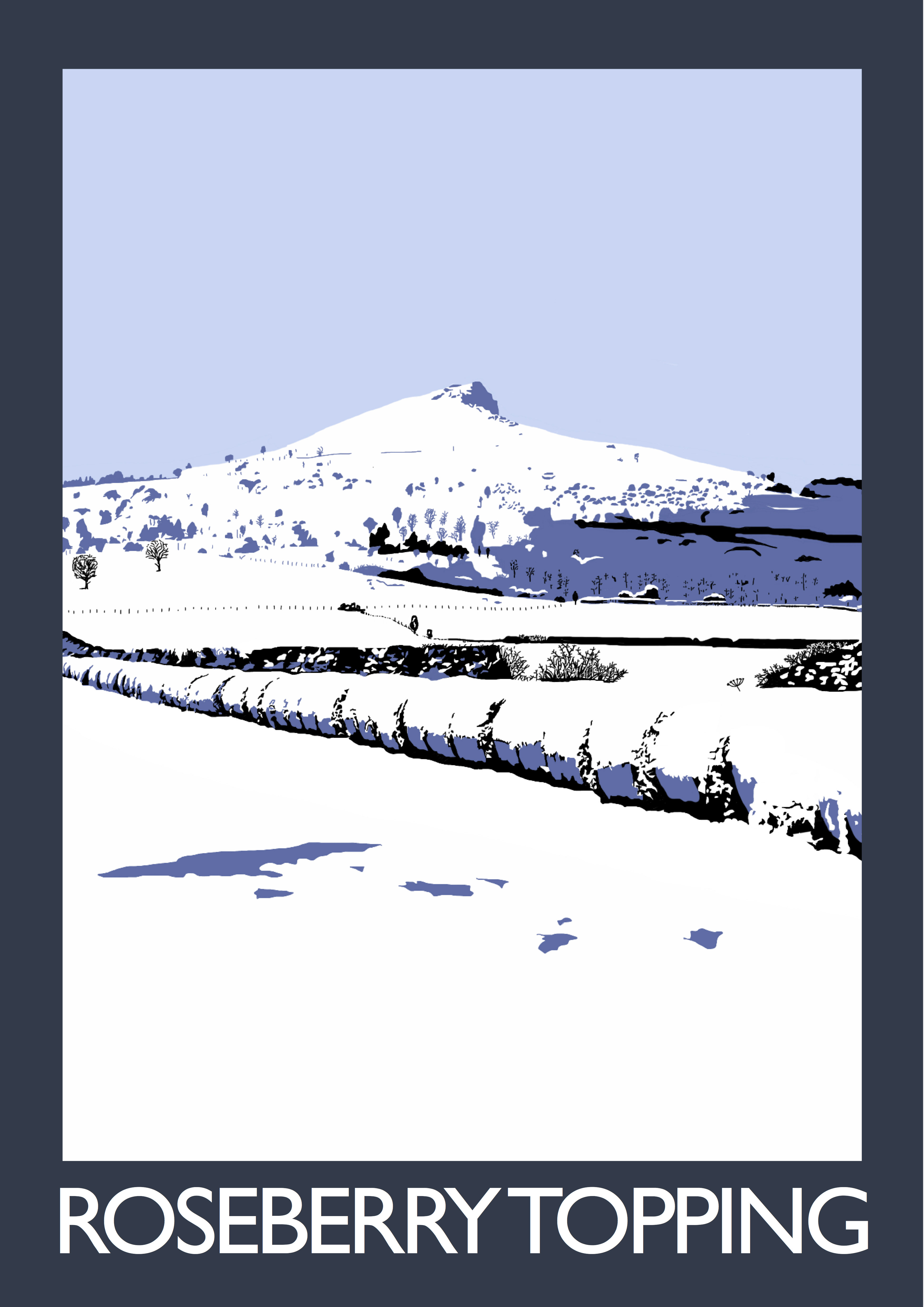 George Oliver 'Roseberry Topping' Fine Art Print | Wayfair.ie
