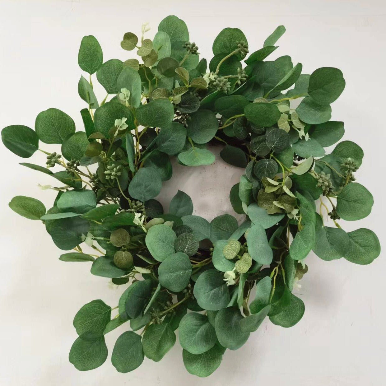 Primrue 20" Polyethylene Plastic Wreath | Wayfair