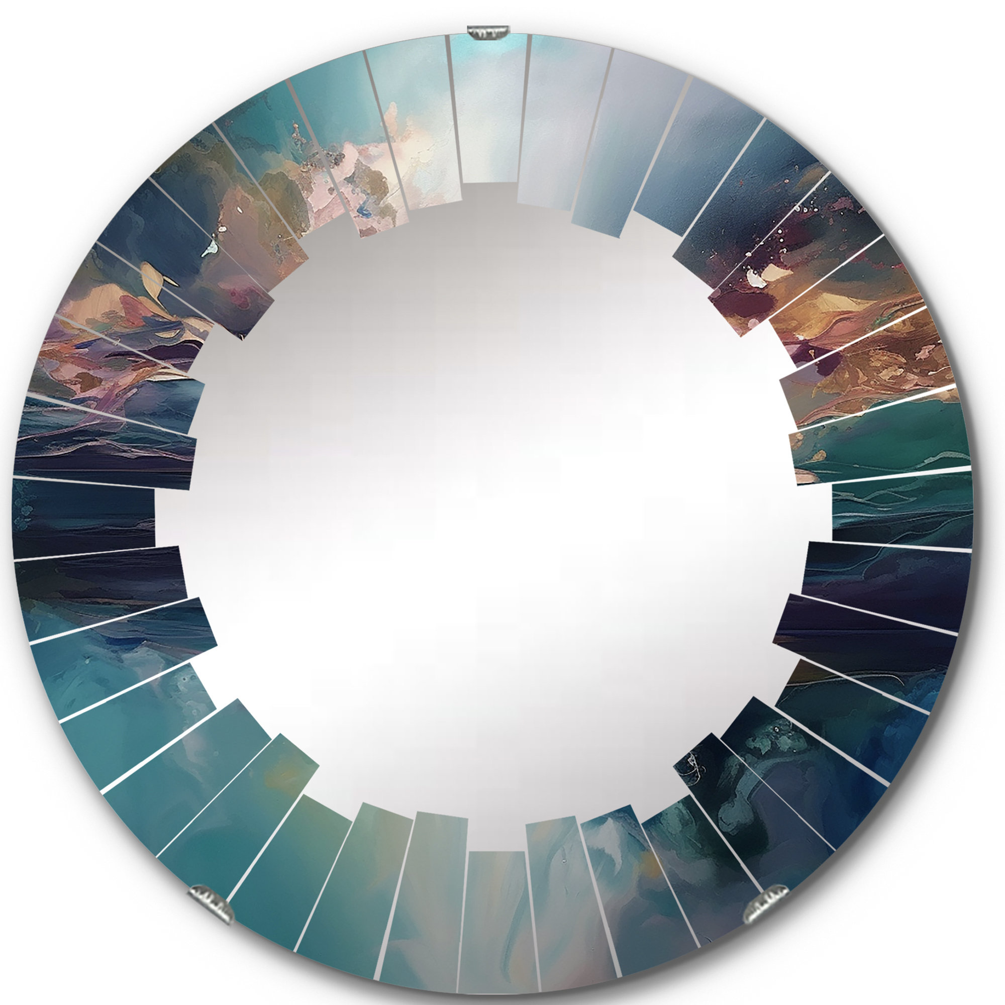 East Urban Home Elphaba - Modern Wall Mirror Round | Wayfair