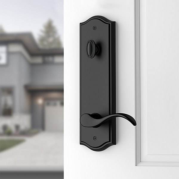 Baldwin Hampshire Handleset with Deadbolt and Door | Wayfair