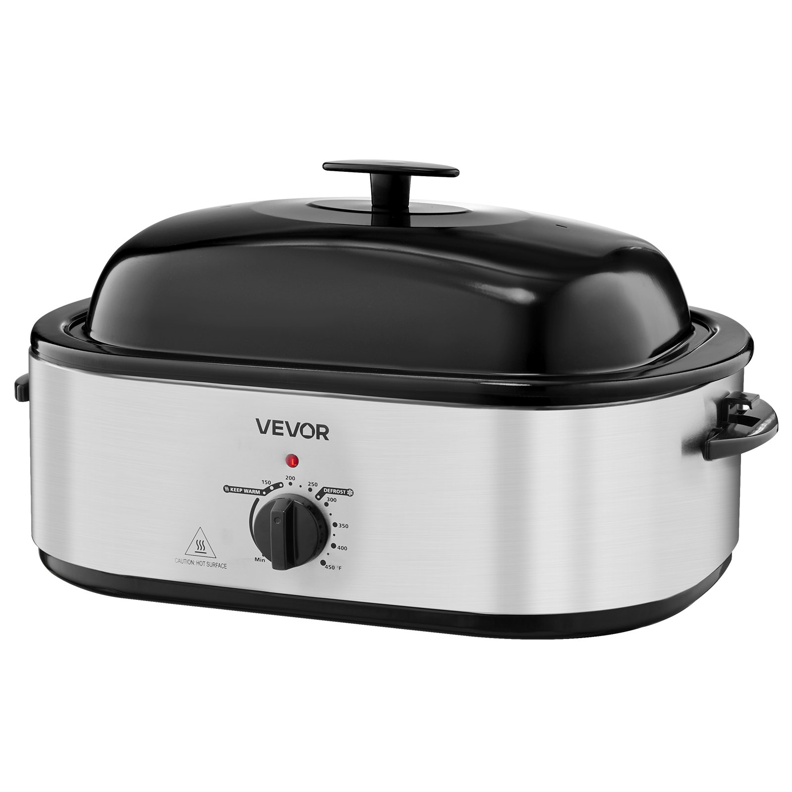 VEVOR Electric Roaster Oven Electric Roasting Pan with 3 Bin Buffet ...