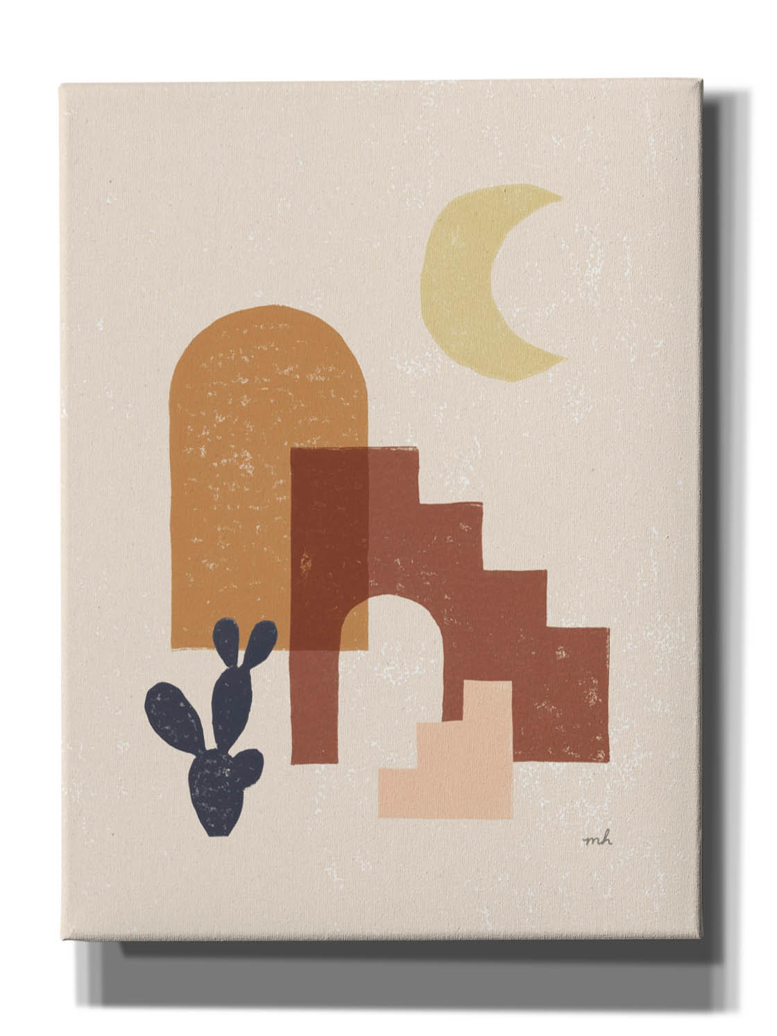 Latitude Run® 'Desert Arches 1' by Moira Hershey Canvas Wall Art | Wayfair