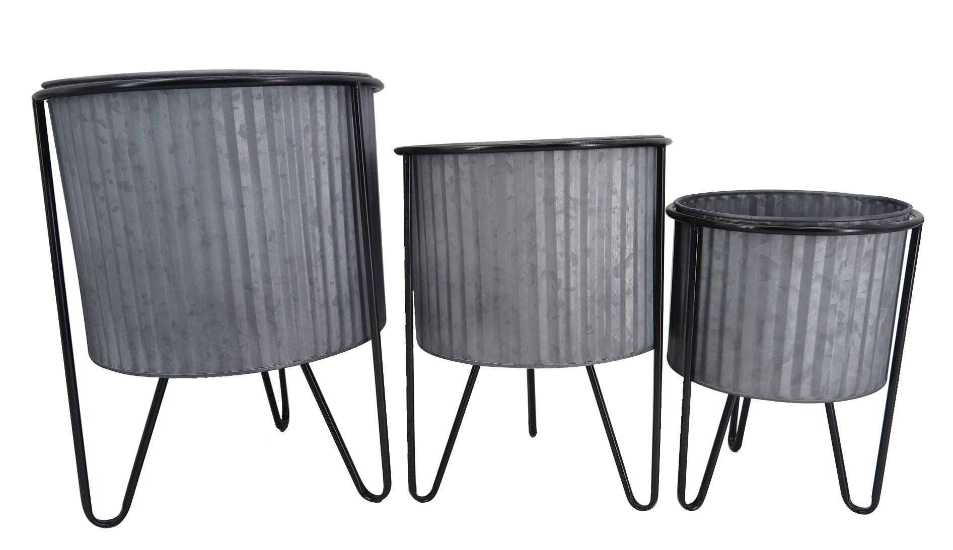 Gracie Oaks Kahleb 3-Piece Cachepot Set | Wayfair