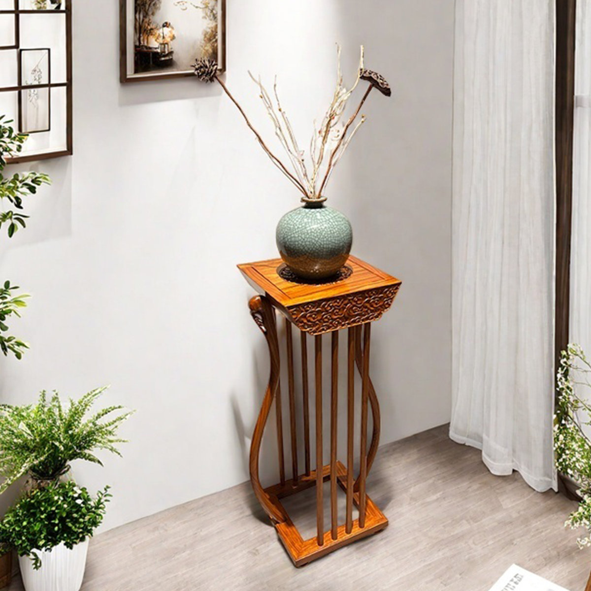 dujinlong home Flower rack Household flower pot storage rack | Wayfair