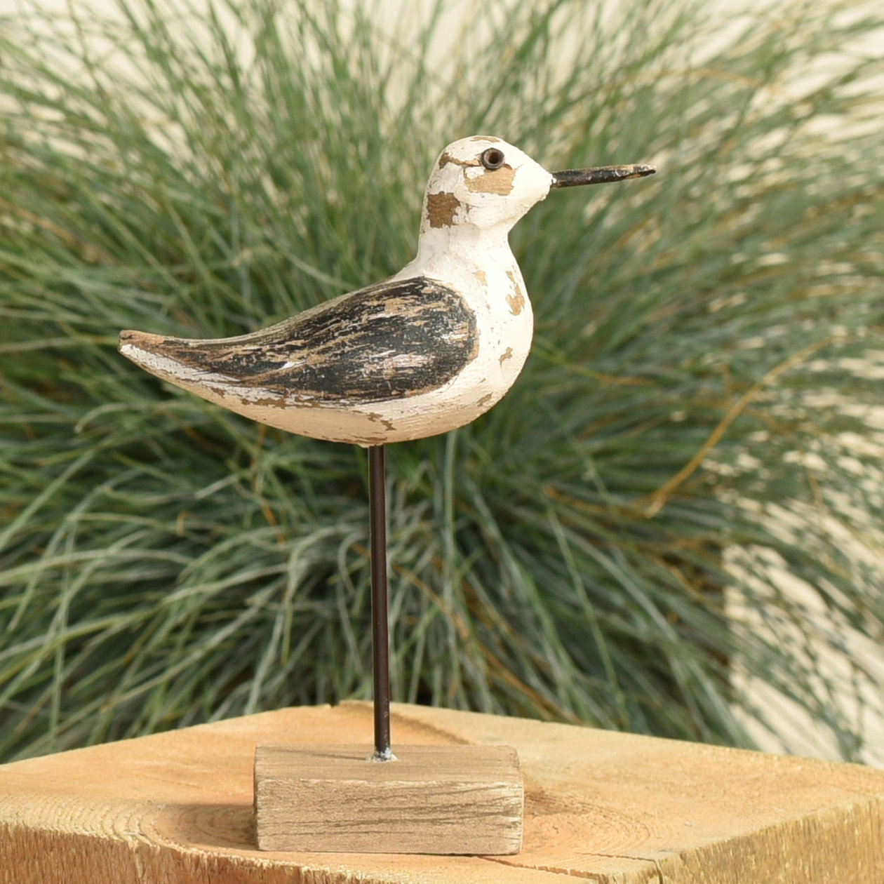 Rosecliff Heights Lecia Small Wood Seagull Sculpture & Reviews | Wayfair