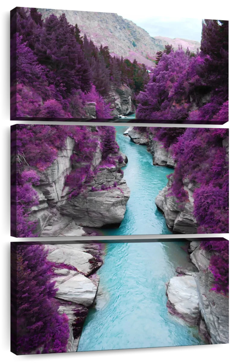Millwood Pines Alvord Purple Forest River | Wayfair