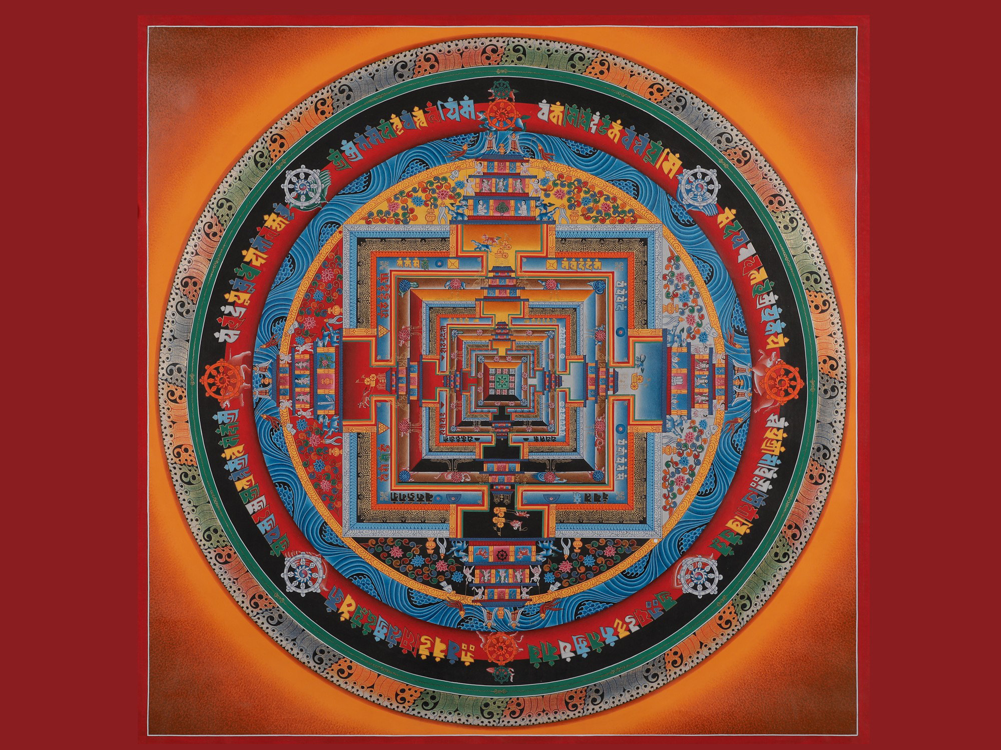 Exotic India The Spiritual Connection - Buddhist Kalachakra | Pure 24 ...