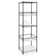 CAPHAUS NSF Adjustable Height 5 Tier Wire Shelving Unit w/ Basket ...