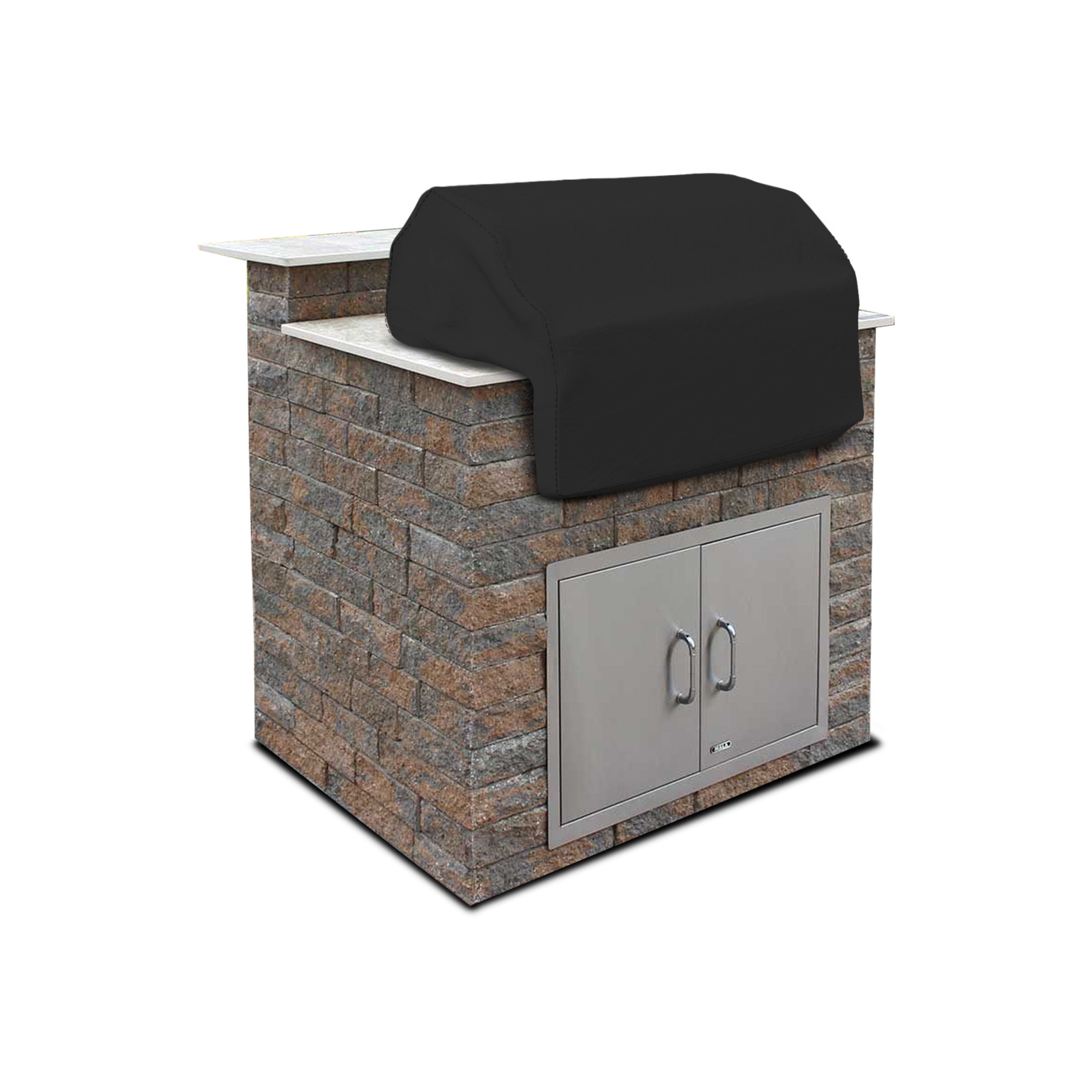 Arlmont & Co. Heavy-Duty Waterproof Built in Grill Cover, Outdoor Water ...