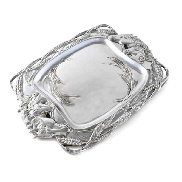 Arthur Court Equestrian Metal Picture Frame | Wayfair