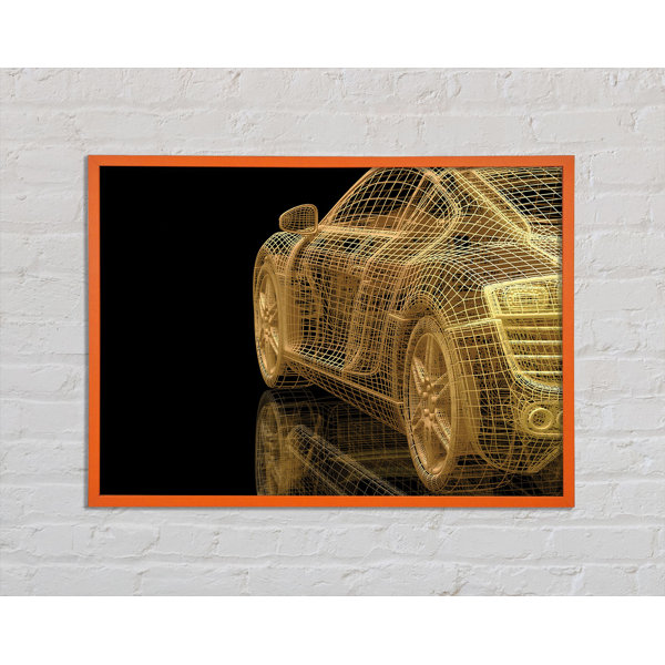 Brayden Studio Anishah Gold Concept - Single Picture Frame Art Prints ...