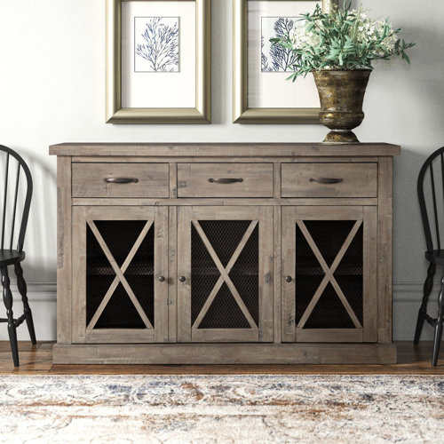 Farmhouse & Rustic Distressed Finish Sideboards & Buffets | Birch Lane