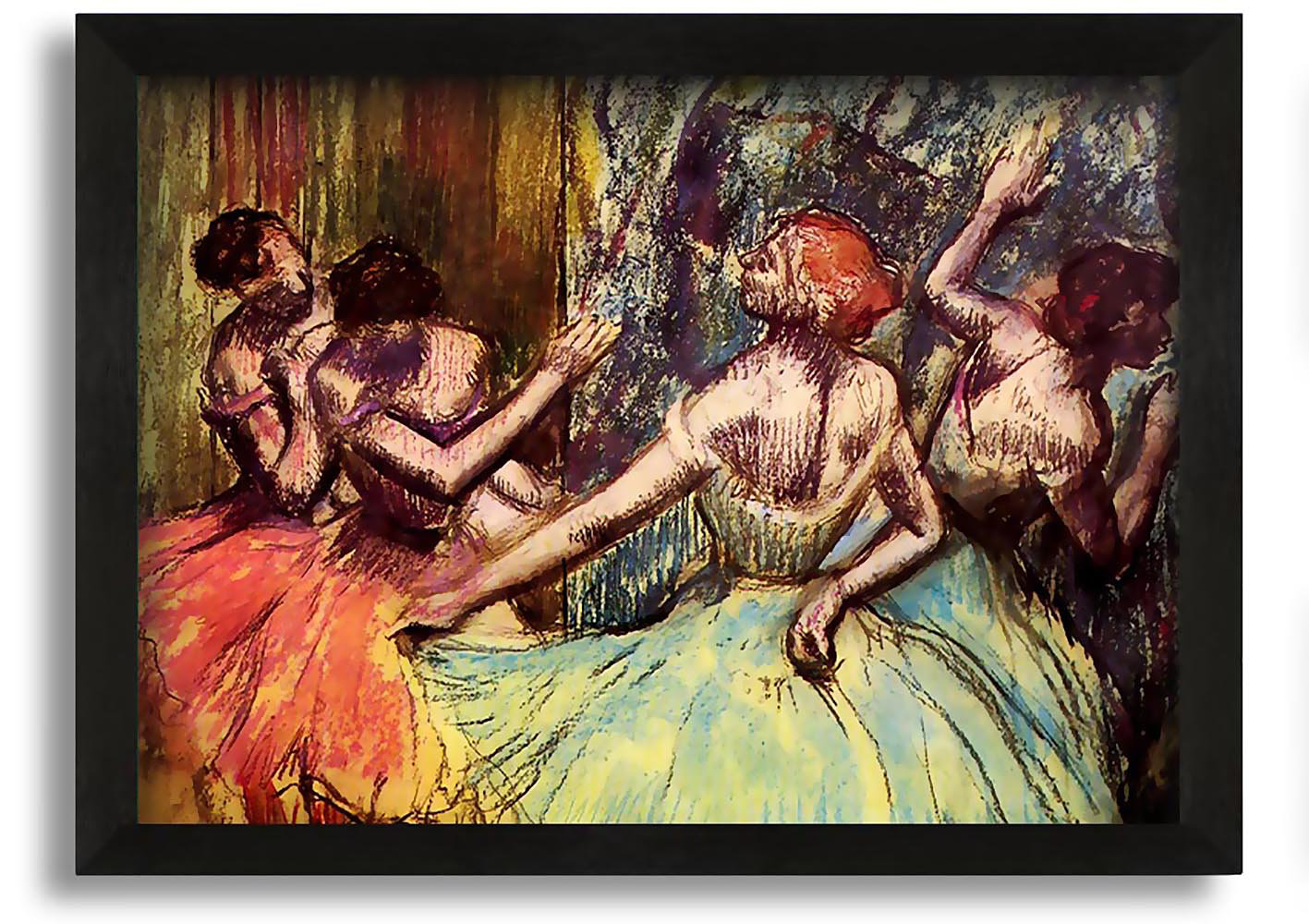 Ophelia & Co. Degas Four Dancers Behind the Scenes - Picture Frame ...